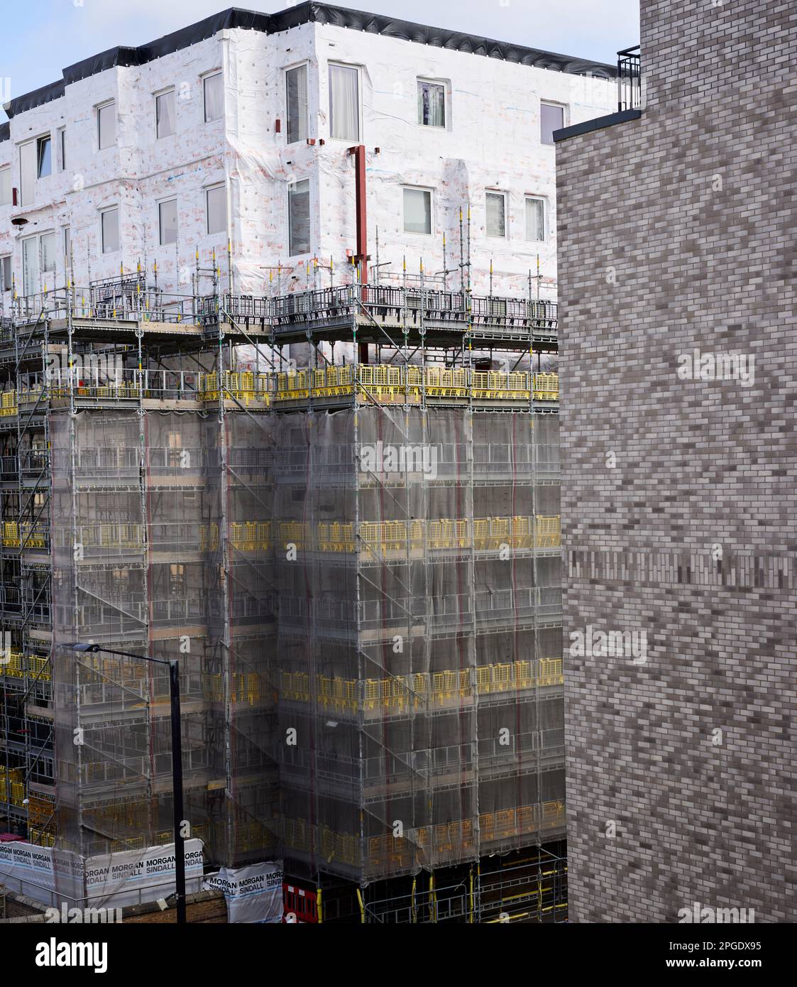 Major urban building and construction, apartment blocks Stock Photo - Alamy