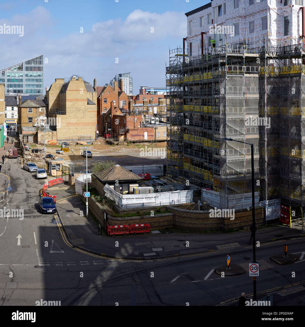 City centre redvelopment hi-res stock photography and images - Alamy