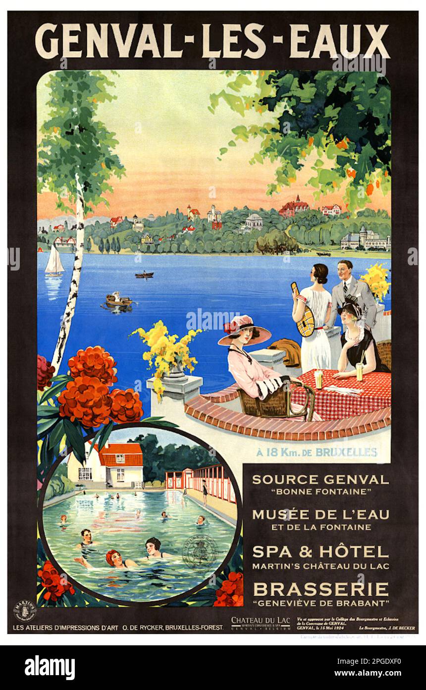 Genval les eaux hi-res stock photography and images - Alamy