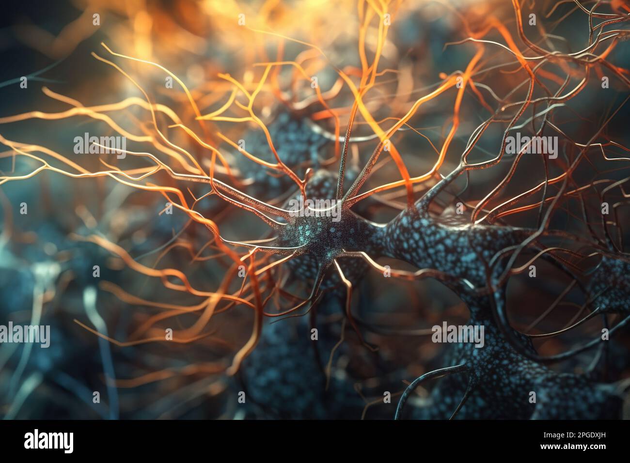 Neural patterns hi-res stock photography and images - Alamy