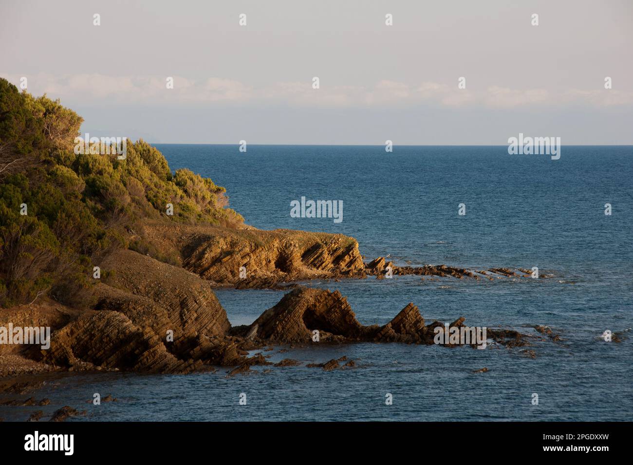 punta licosa, castellabate, salerno, campania, italia Stock Photo - Alamy