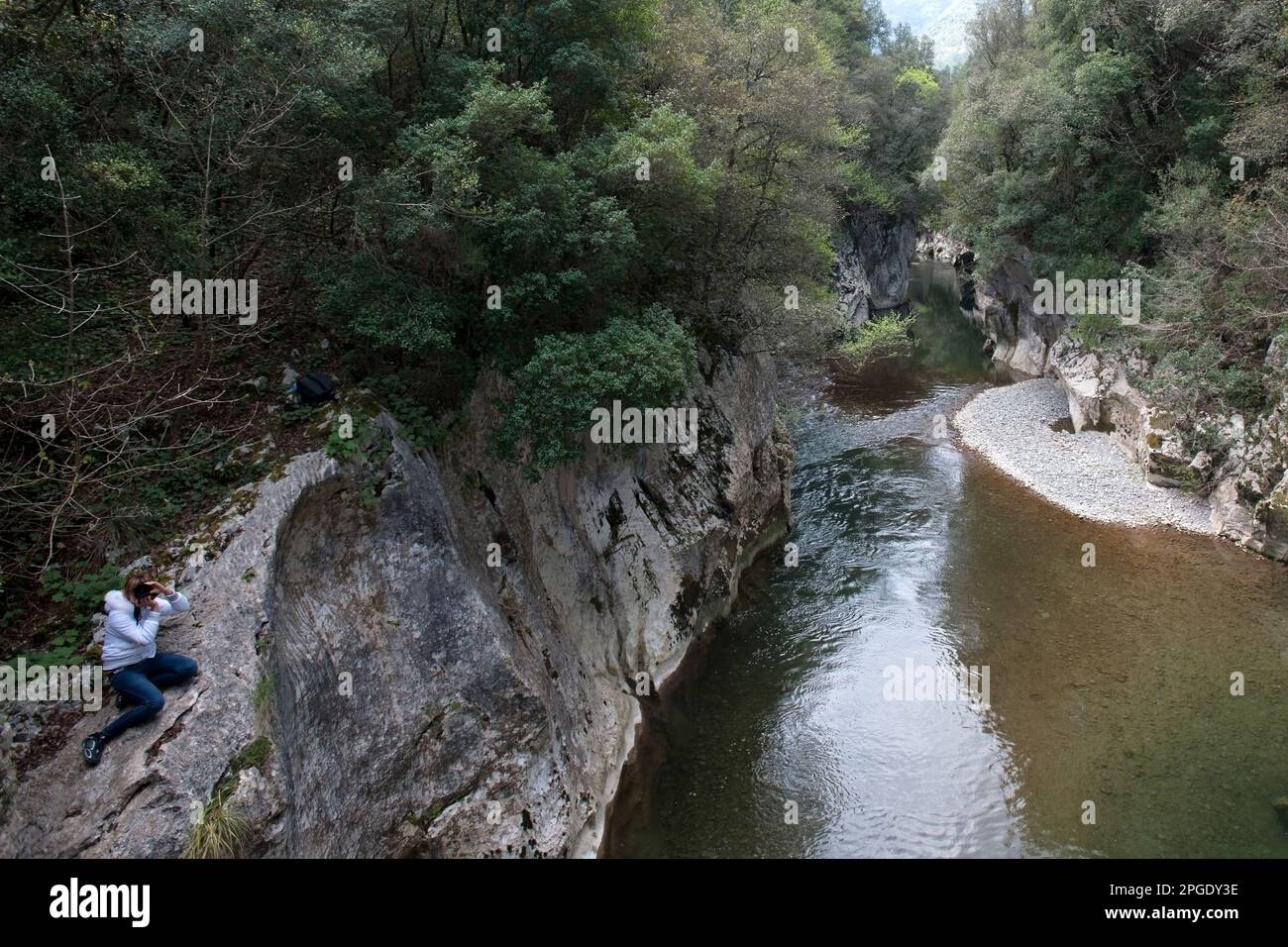 gole del fiume calore, parco nazionale del cilento e vallo di diano ...