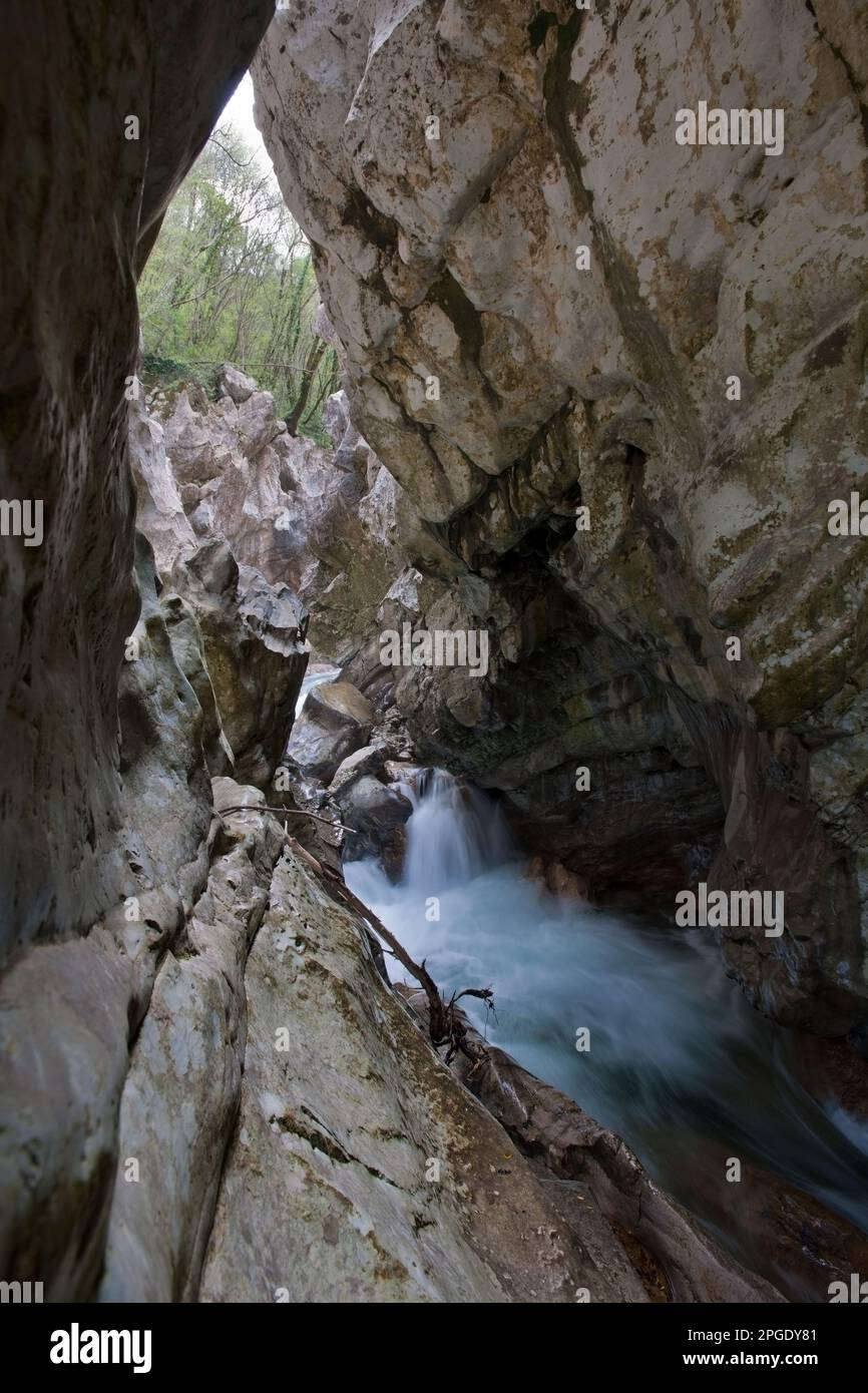 gole del fiume calore, parco nazionale del cilento e vallo di diano ...