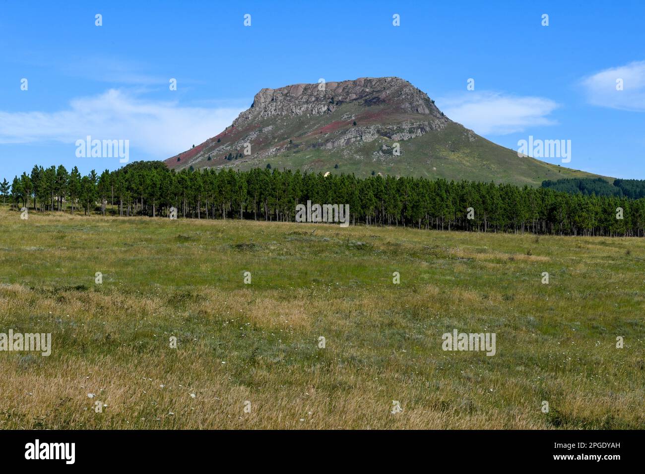 Landscape on the countryside near Hogsback in South Africa Stock Photo ...