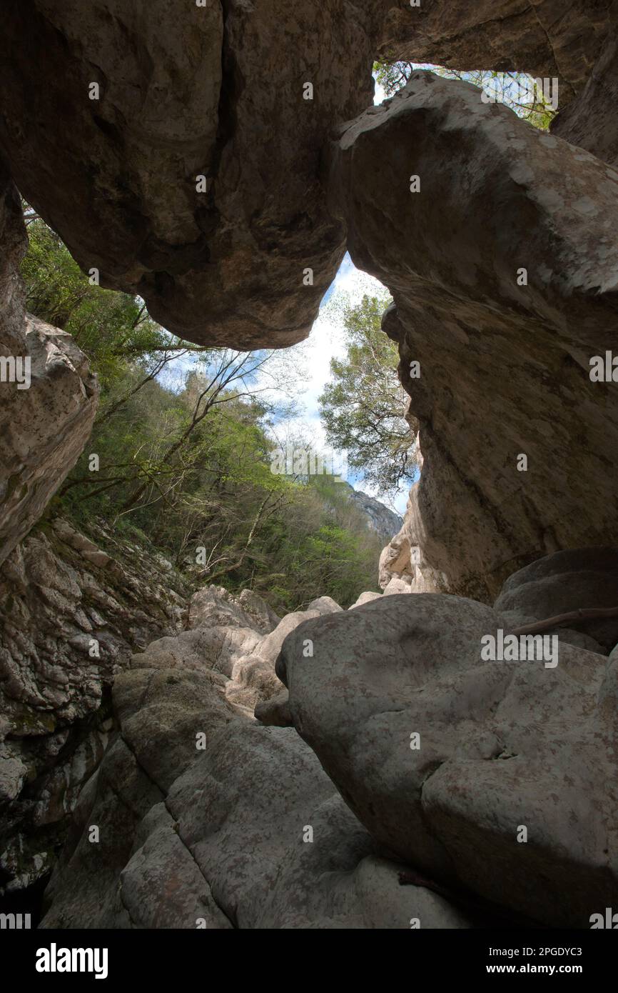 gole del fiume calore, parco nazionale del cilento e vallo di diano ...