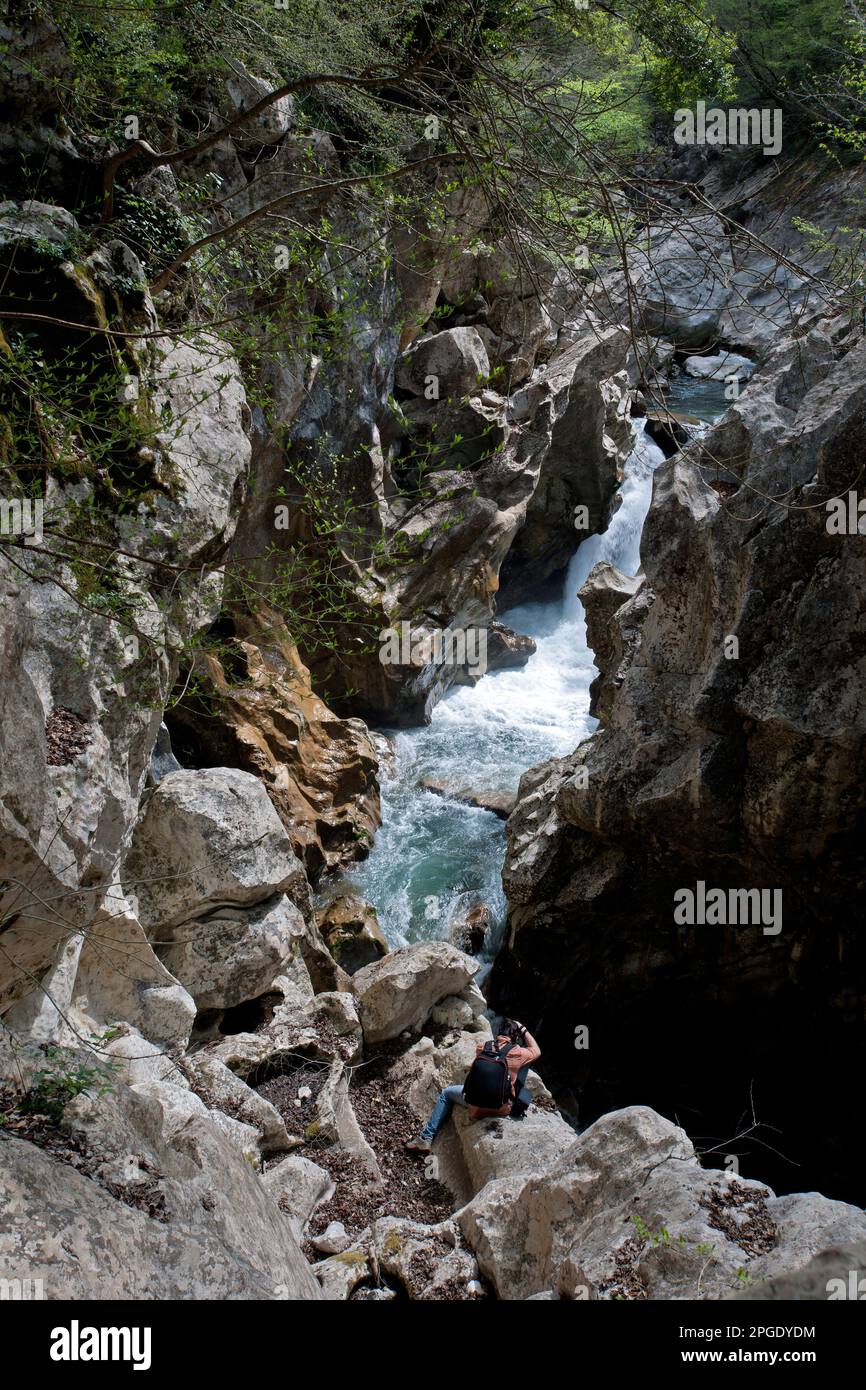 gole del fiume calore, parco nazionale del cilento e vallo di diano ...
