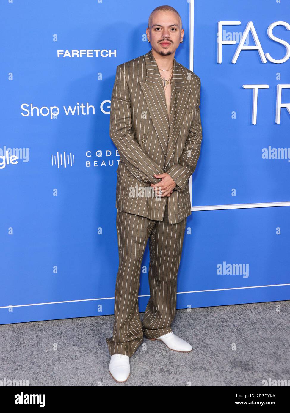 HOLLYWOOD, LOS ANGELES, CALIFORNIA, USA - MARCH 21: Evan Ross arrives ...