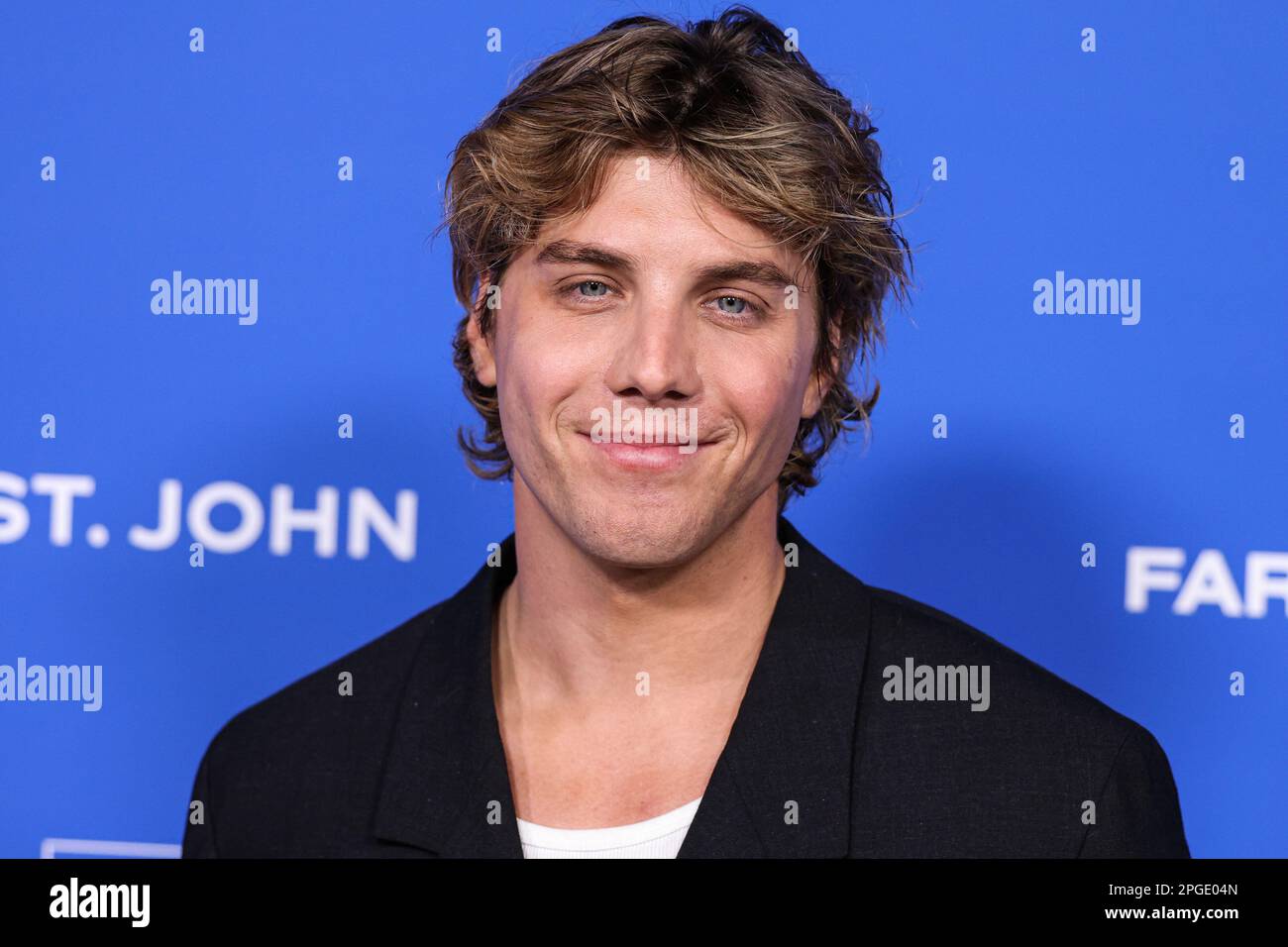 HOLLYWOOD, LOS ANGELES, CALIFORNIA, USA - MARCH 21: Lukas Gage arrives ...