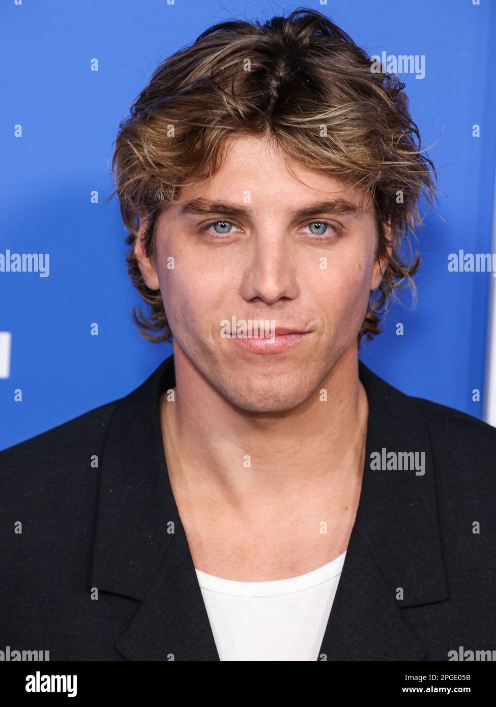 HOLLYWOOD, LOS ANGELES, CALIFORNIA, USA - MARCH 21: Lukas Gage arrives ...