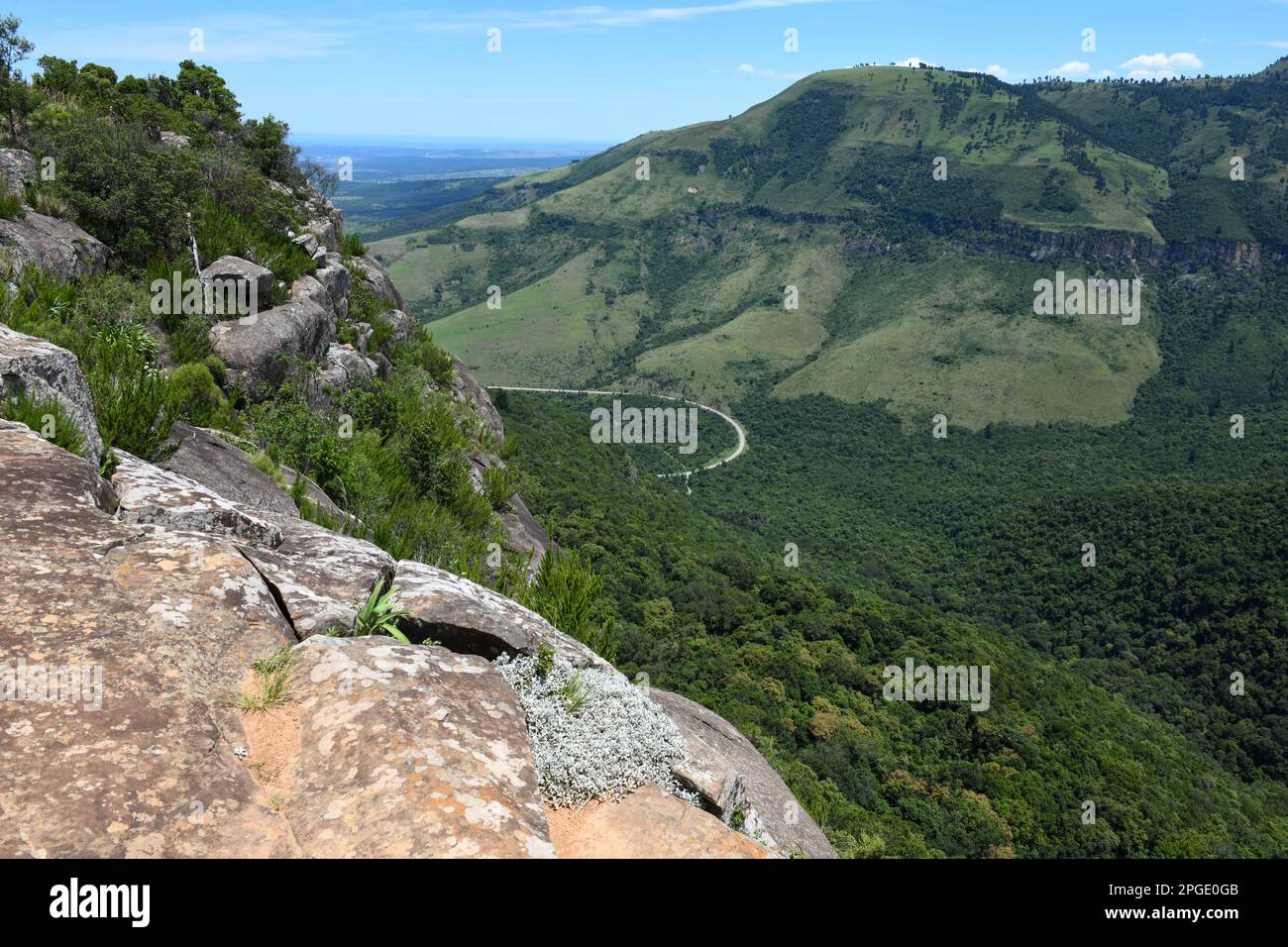 View at the countryside of Hogsback in South Africa Stock Photo - Alamy