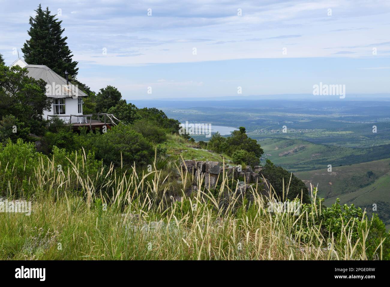 View at the countryside of Hogsback in South Africa Stock Photo - Alamy