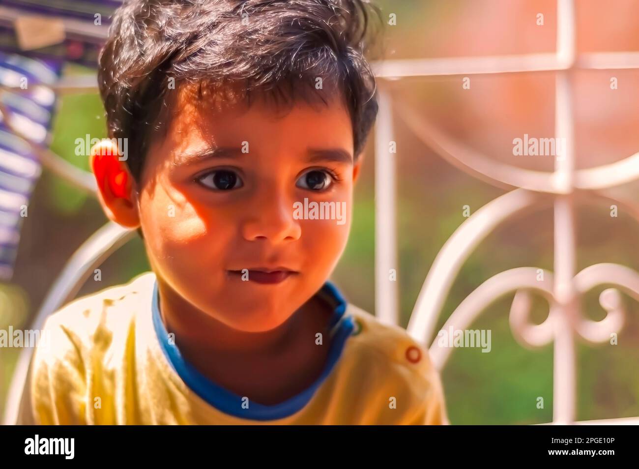 A portrait of an East Indian boy / Asian Indian boy / Indian boy ...