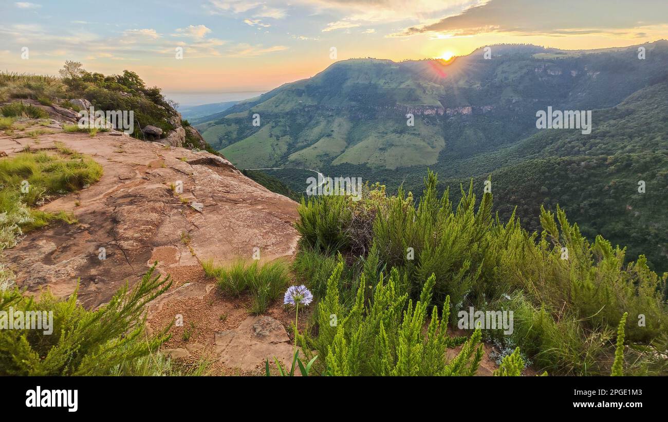 View at the countryside of Hogsback in South Africa Stock Photo - Alamy