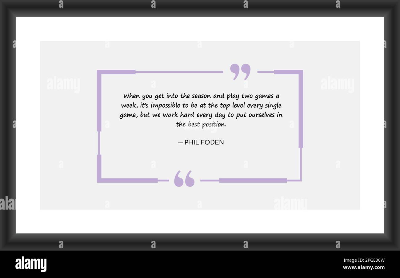 Phil foden poster hi-res stock photography and images - Alamy