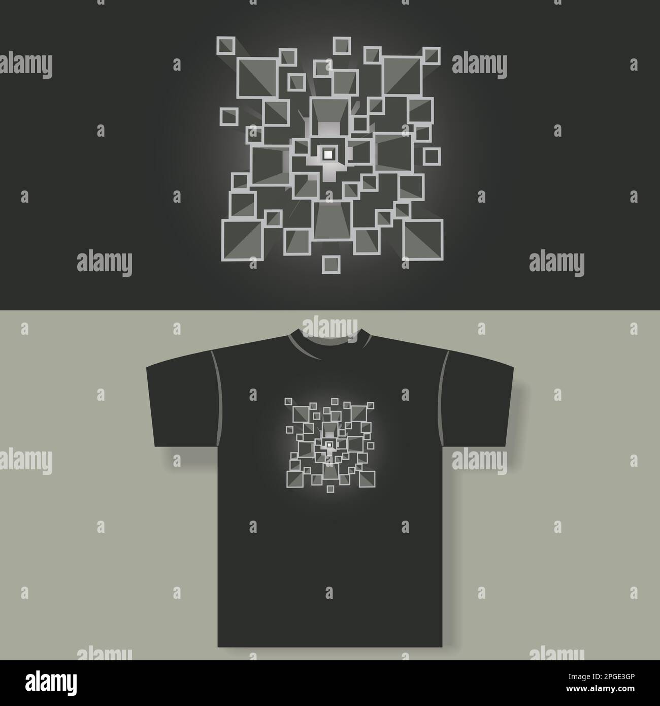 Set squares t shirt hi-res stock photography and images - Alamy
