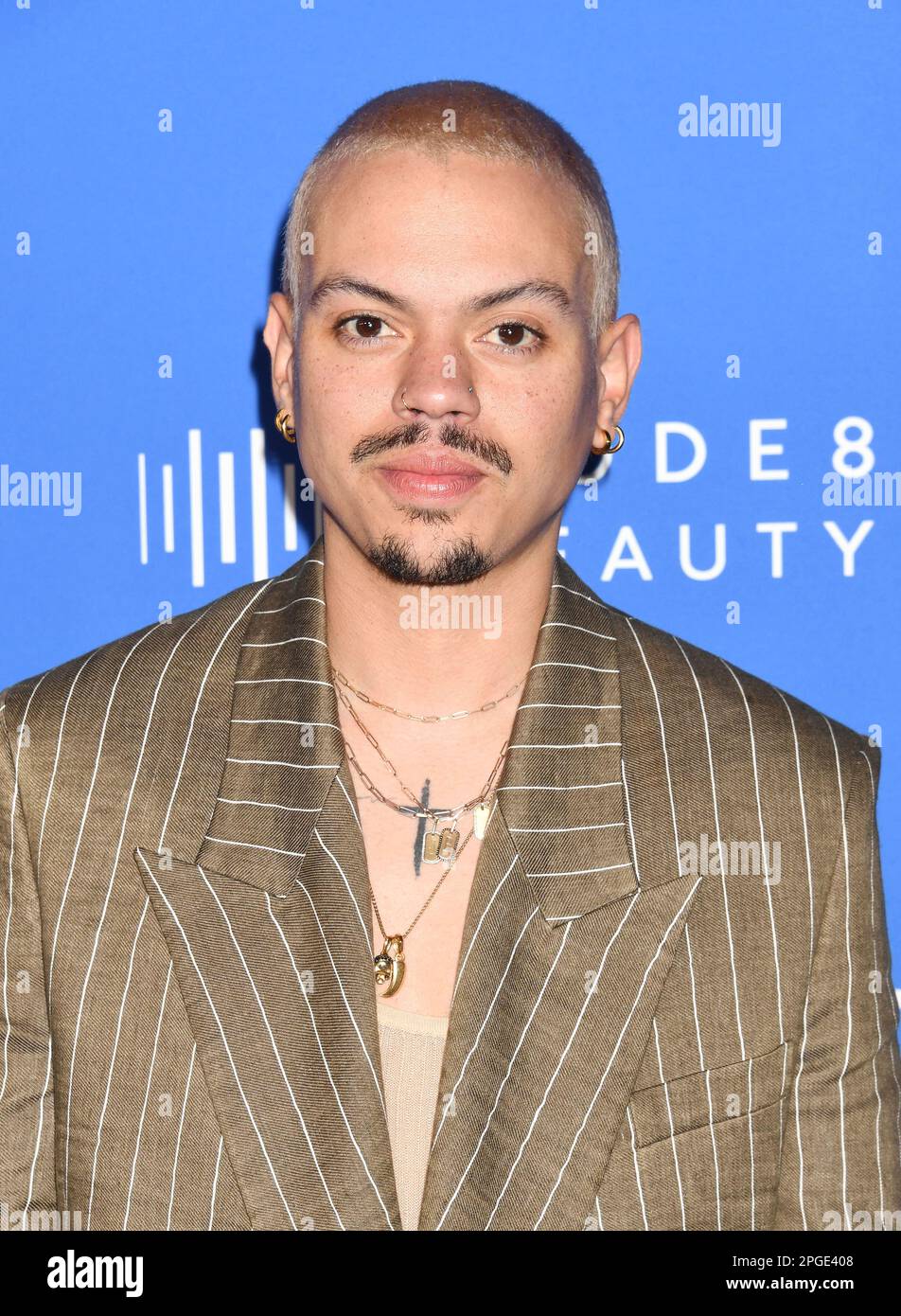 LOS ANGELES, CALIFORNIA - MARCH 21: Evan Ross attends the Fashion Trust ...