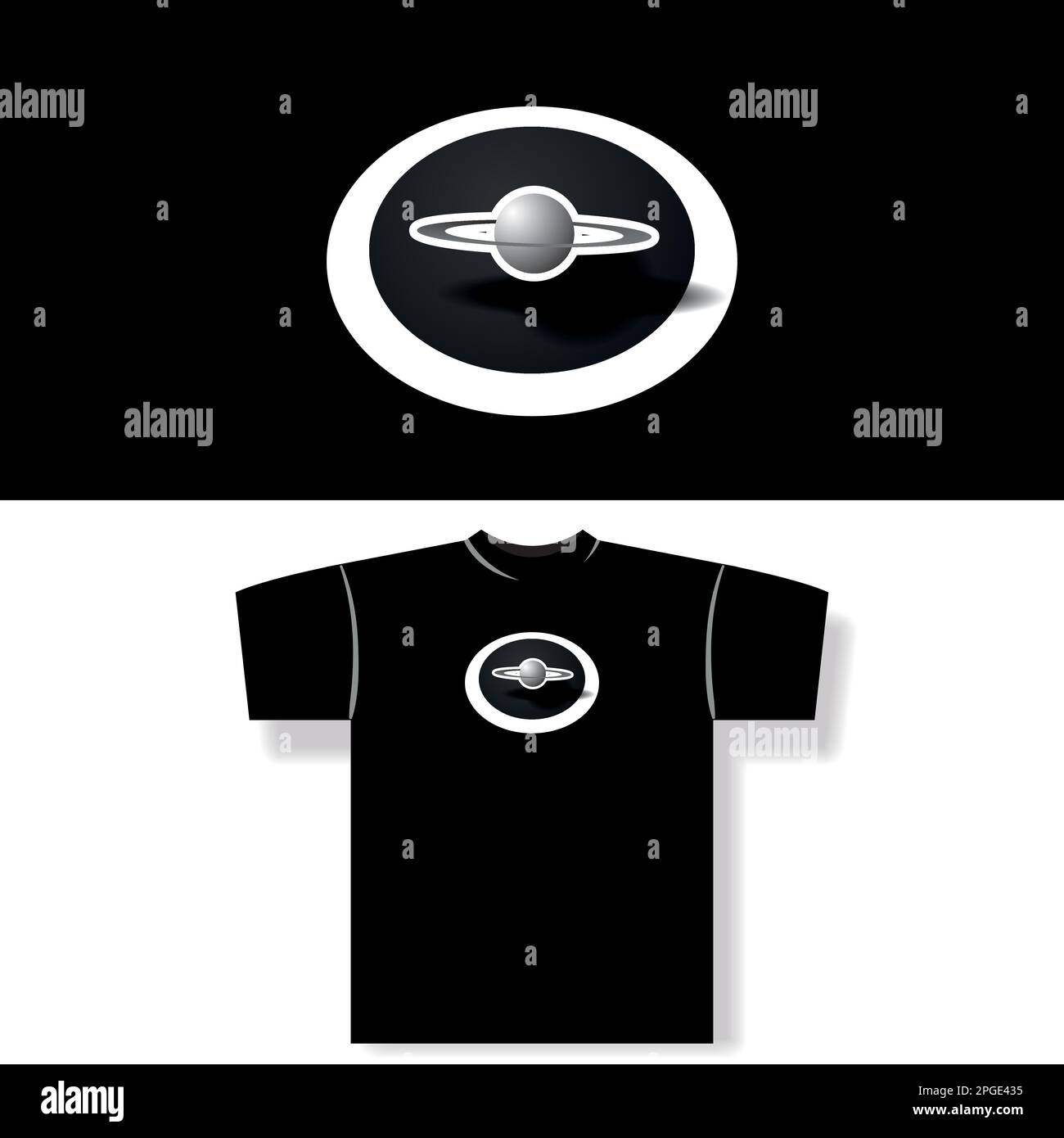 Saturn ring label hi-res stock photography and images - Alamy