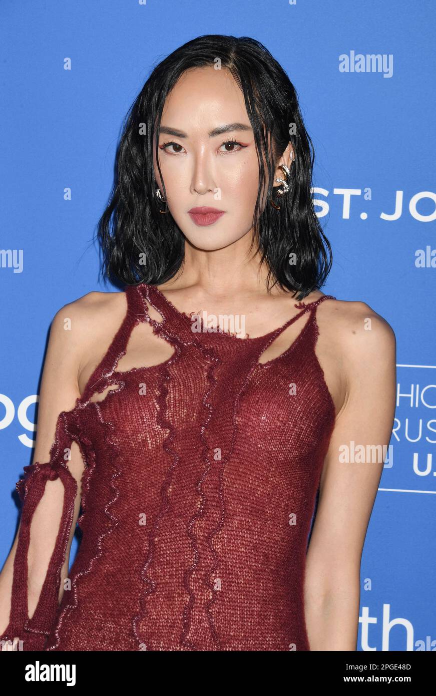 LOS ANGELES, CALIFORNIA - MARCH 21: Chriselle Lim attends the Fashion ...