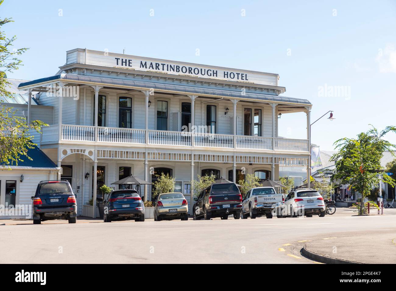 Martinborough Hotel, in Martinborough, a town in the South Wairarapa ...