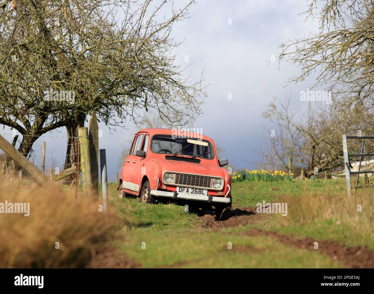 Vintage renault 4l hi-res stock photography and images - Alamy