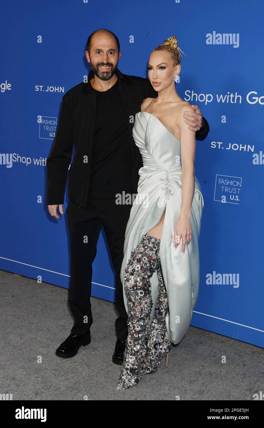 LOS ANGELES, CALIFORNIA - MARCH 21: (L-R) Christian Richard and ...