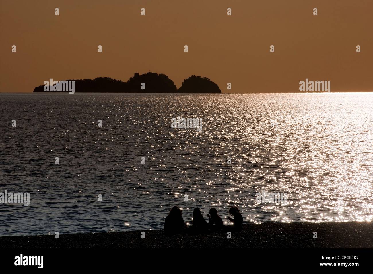 isole li galli, positano, costa amalfitana, salerno, campania, italia ...