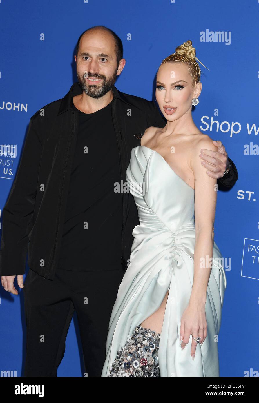 LOS ANGELES, CALIFORNIA - MARCH 21: (L-R) Christian Richard and ...