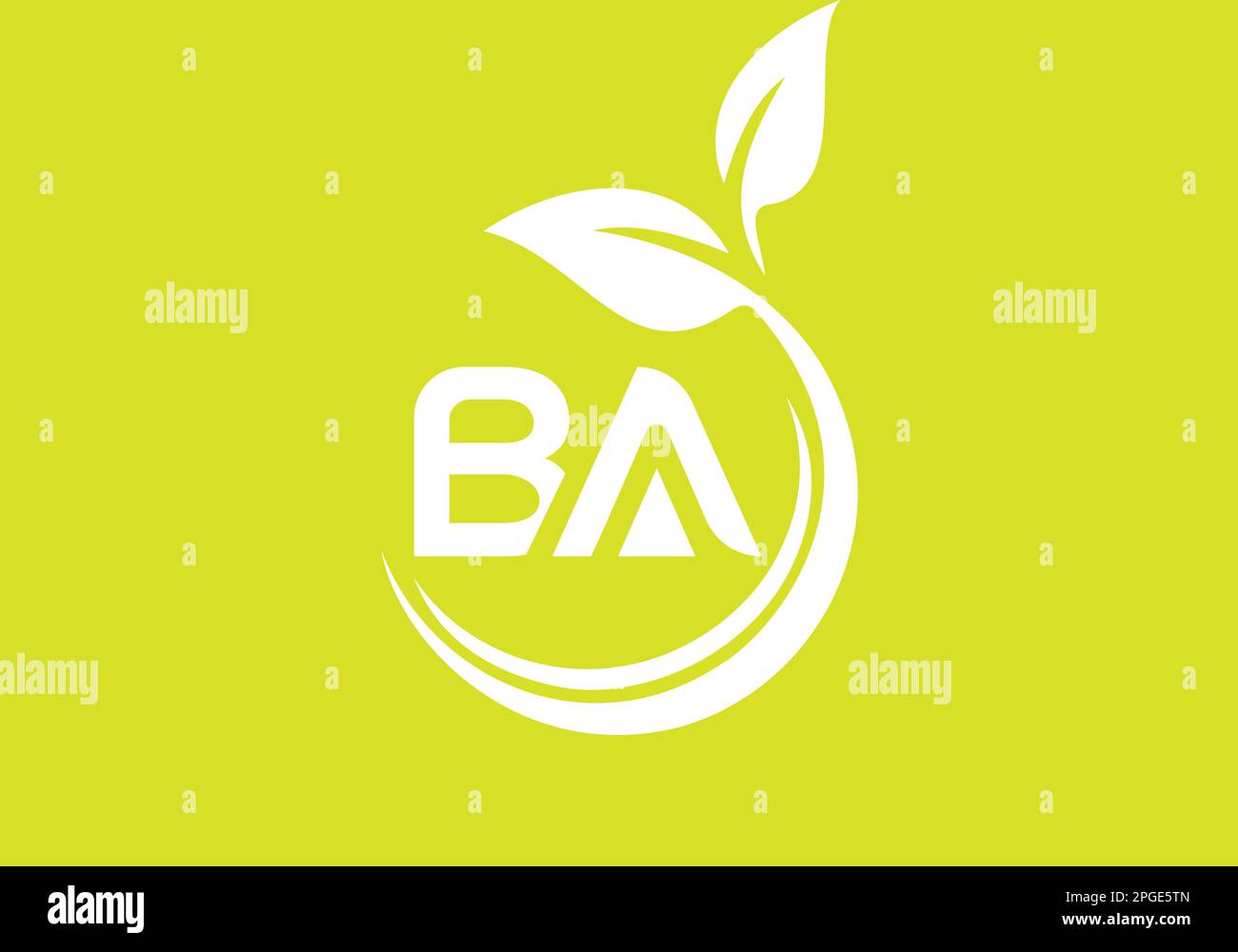 BA letter design Stock Vector Image & Art - Alamy