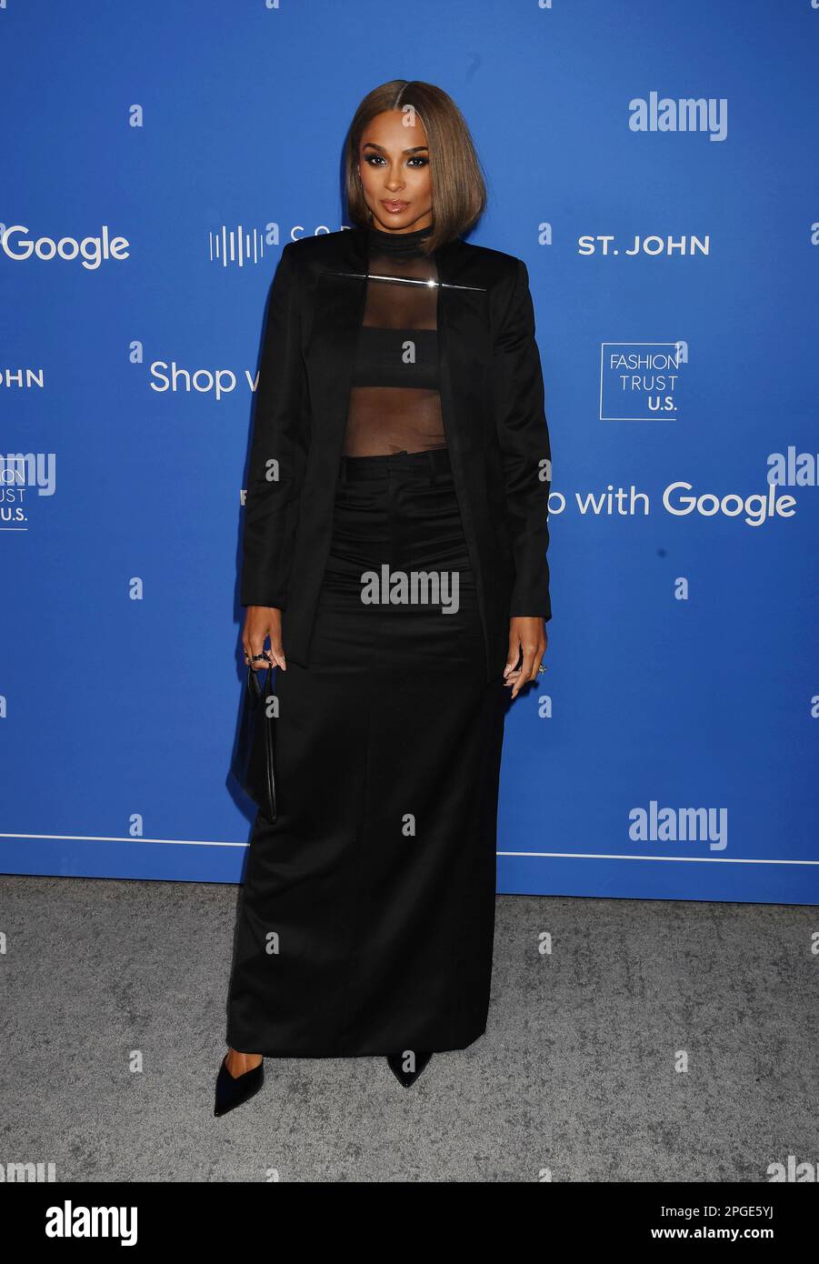 LOS ANGELES, CALIFORNIA - MARCH 21: Ciara attends the Fashion Trust US ...