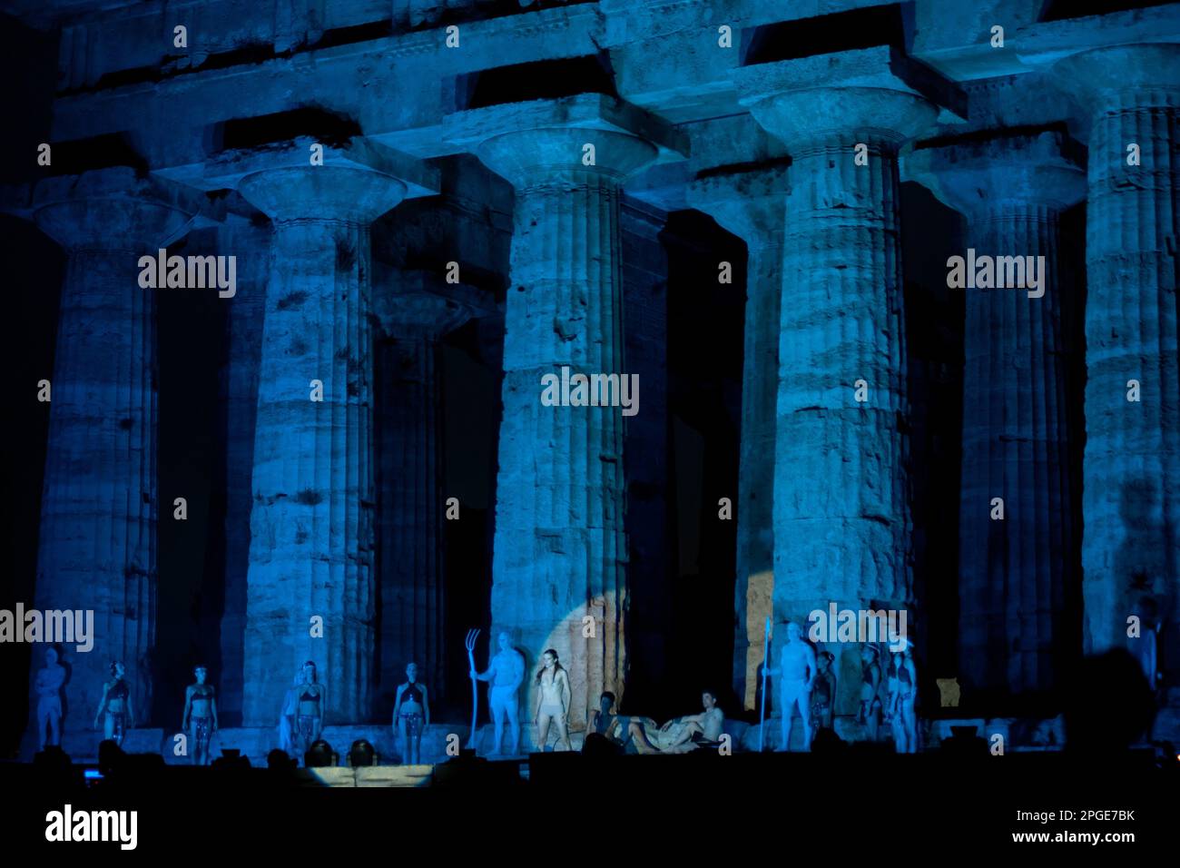 spettacolo l'alba dei tempi, il mito di chronos, area archeologica di ...