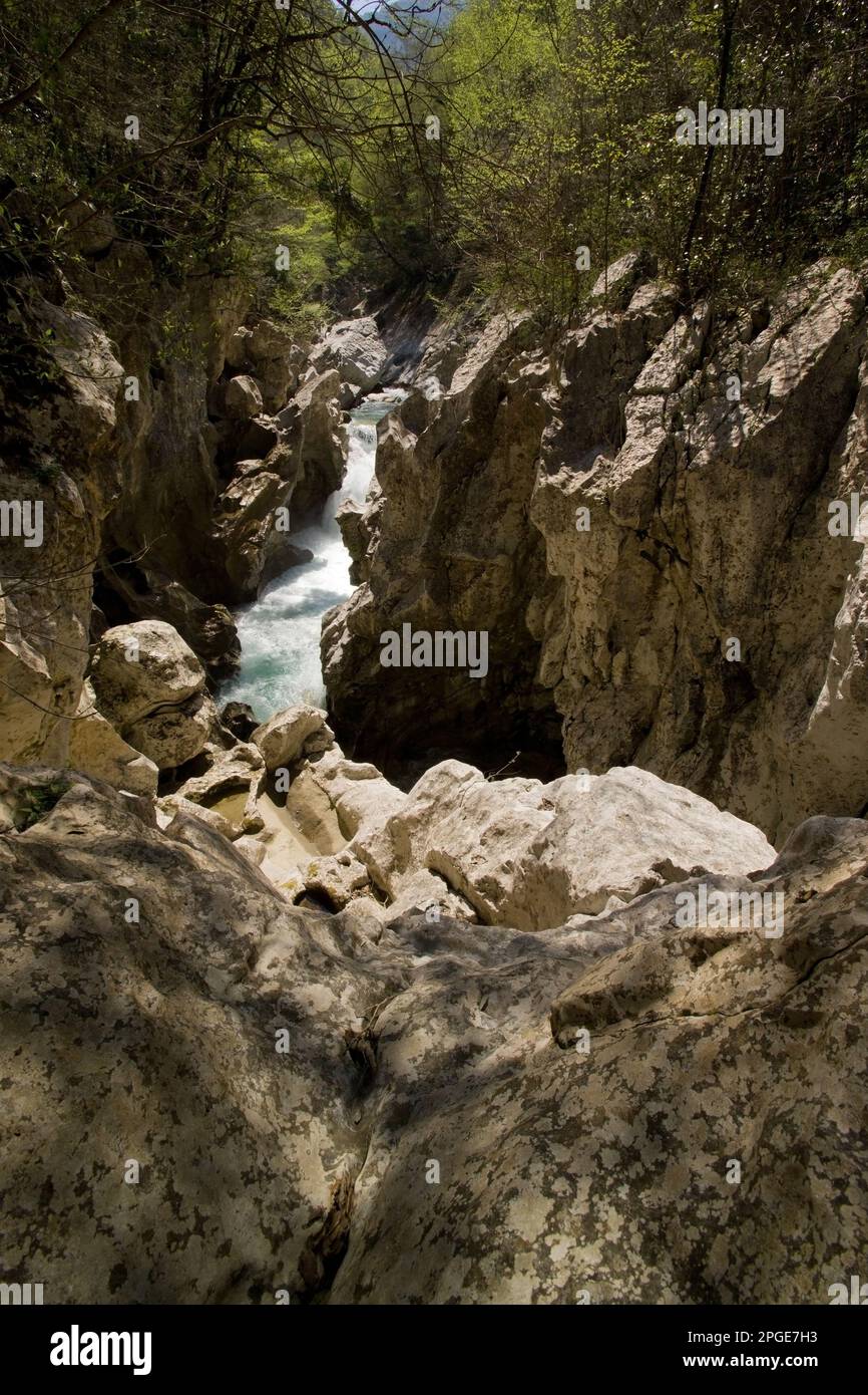 gole del fiume calore, parco nazionale del cilento e vallo di diano ...