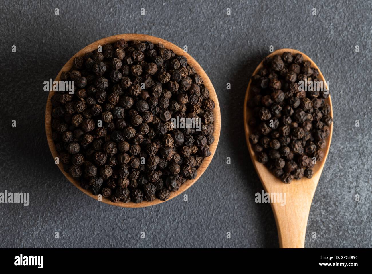 Heap hot black pepper hi-res stock photography and images - Alamy