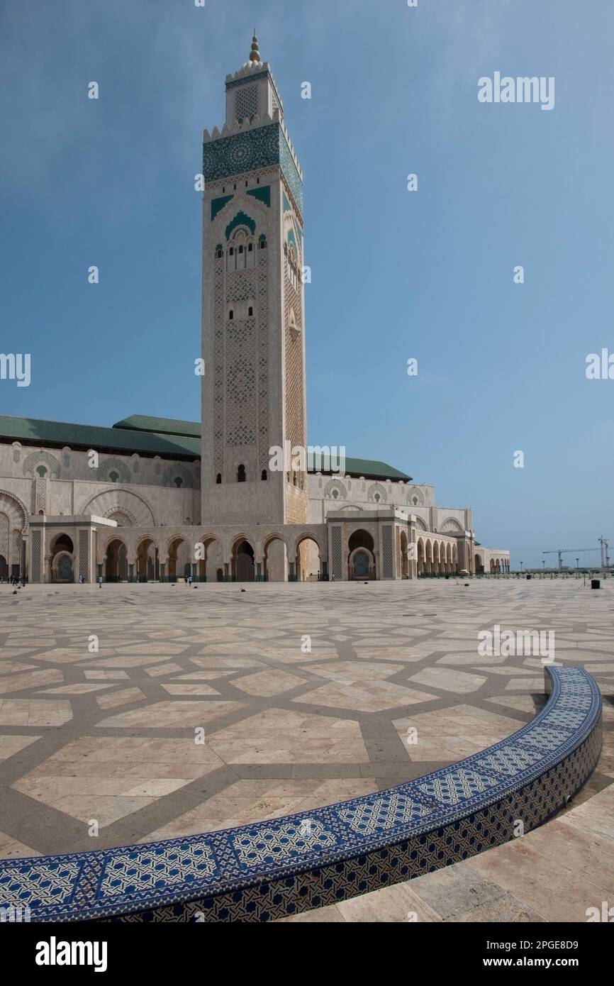 moschea hassan secondo, casablanca, marocco, magreb, africa Stock Photo ...