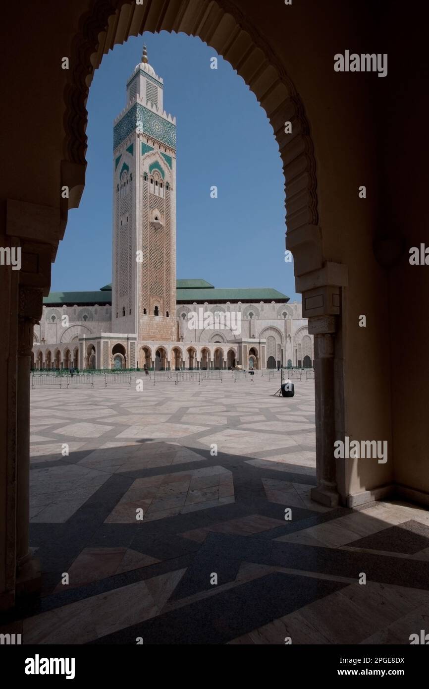 moschea hassan secondo, casablanca, marocco, magreb, africa Stock Photo ...
