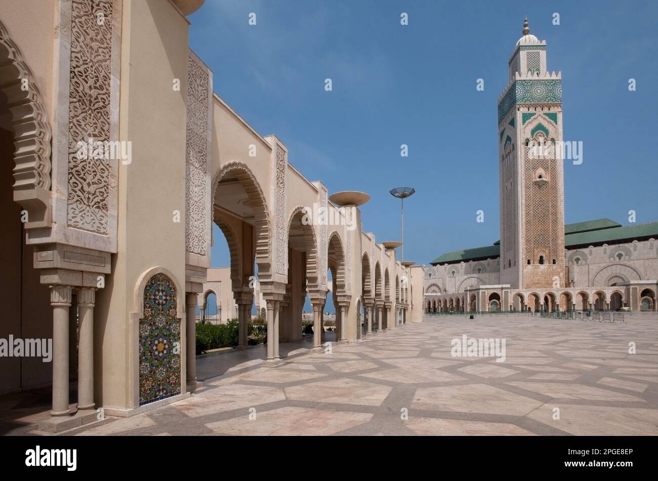 moschea hassan secondo, casablanca, marocco, magreb, africa Stock Photo ...