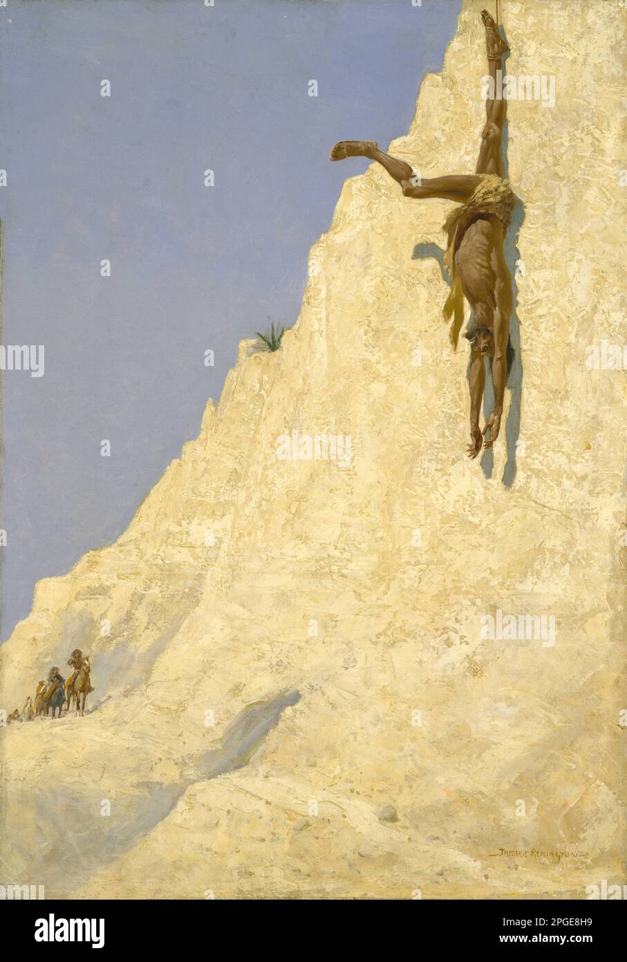The Transgressor 1891 by Frederic Remington Stock Photo - Alamy