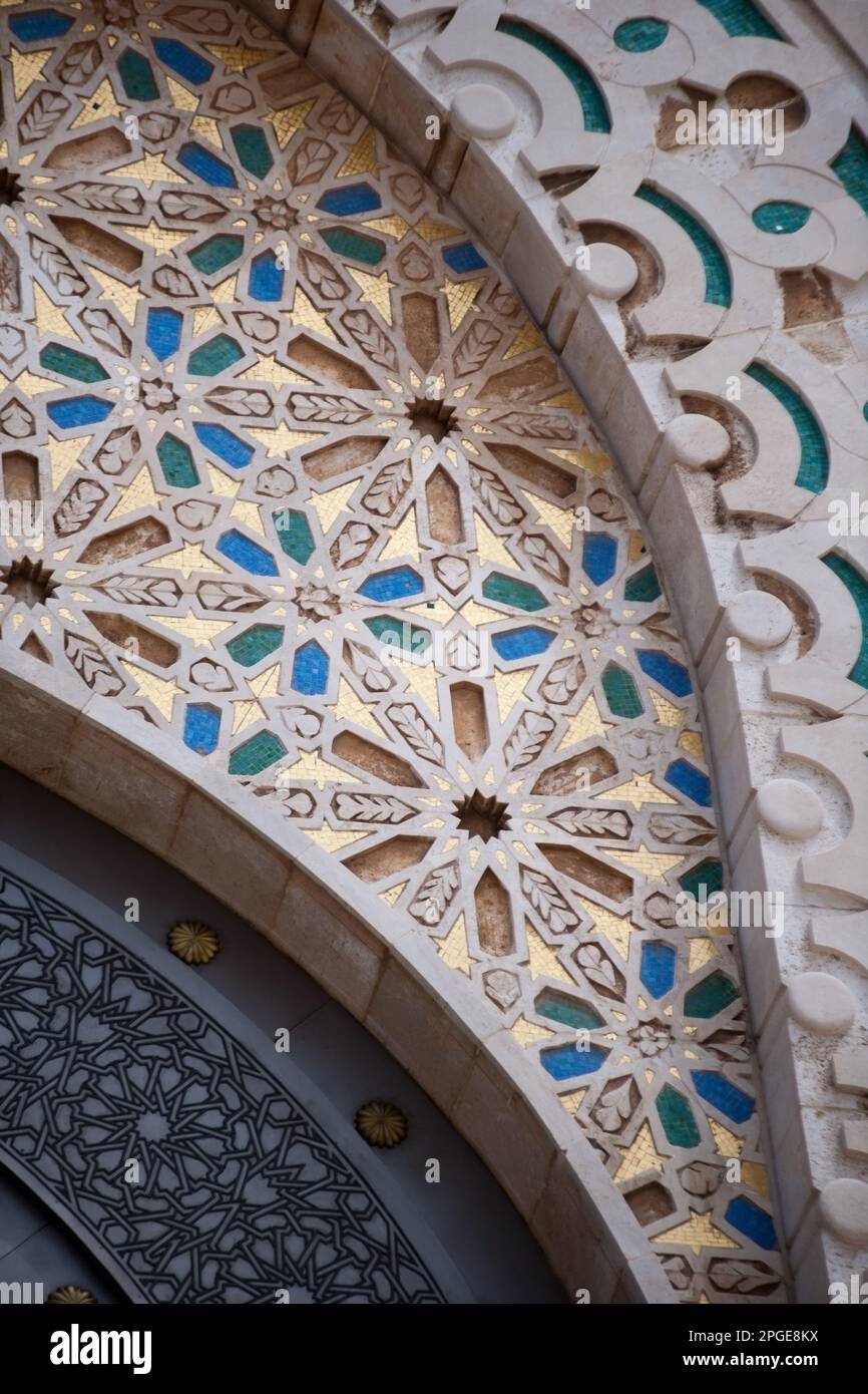 moschea hassan secondo, casablanca, marocco, magreb, africa Stock Photo ...