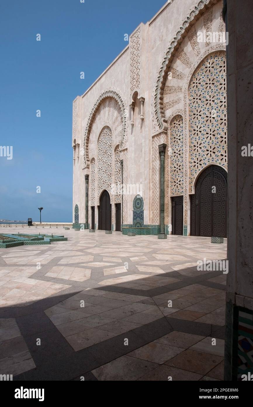 moschea hassan secondo, casablanca, marocco, magreb, africa Stock Photo ...