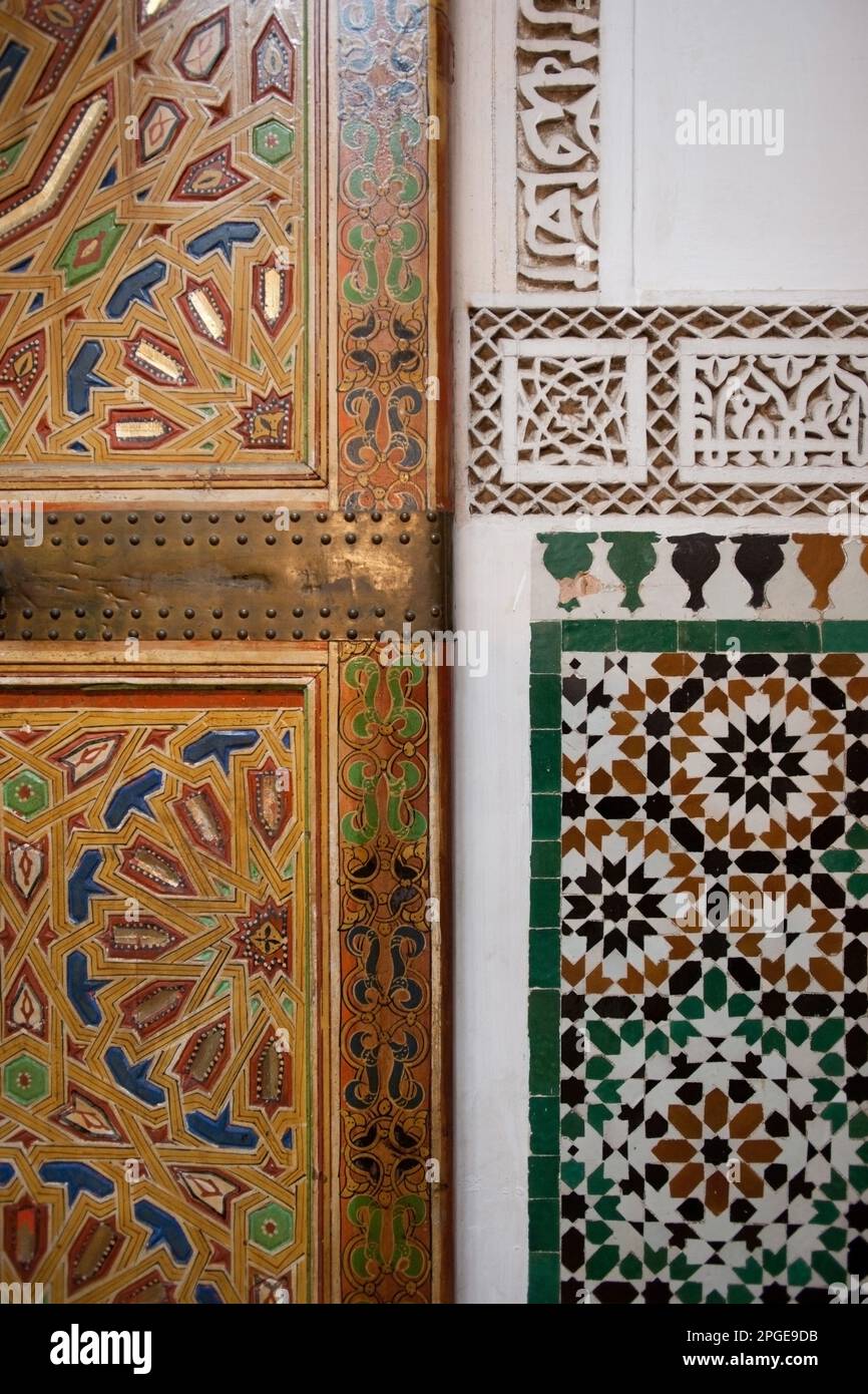 Marocco madrasa hi-res stock photography and images - Alamy