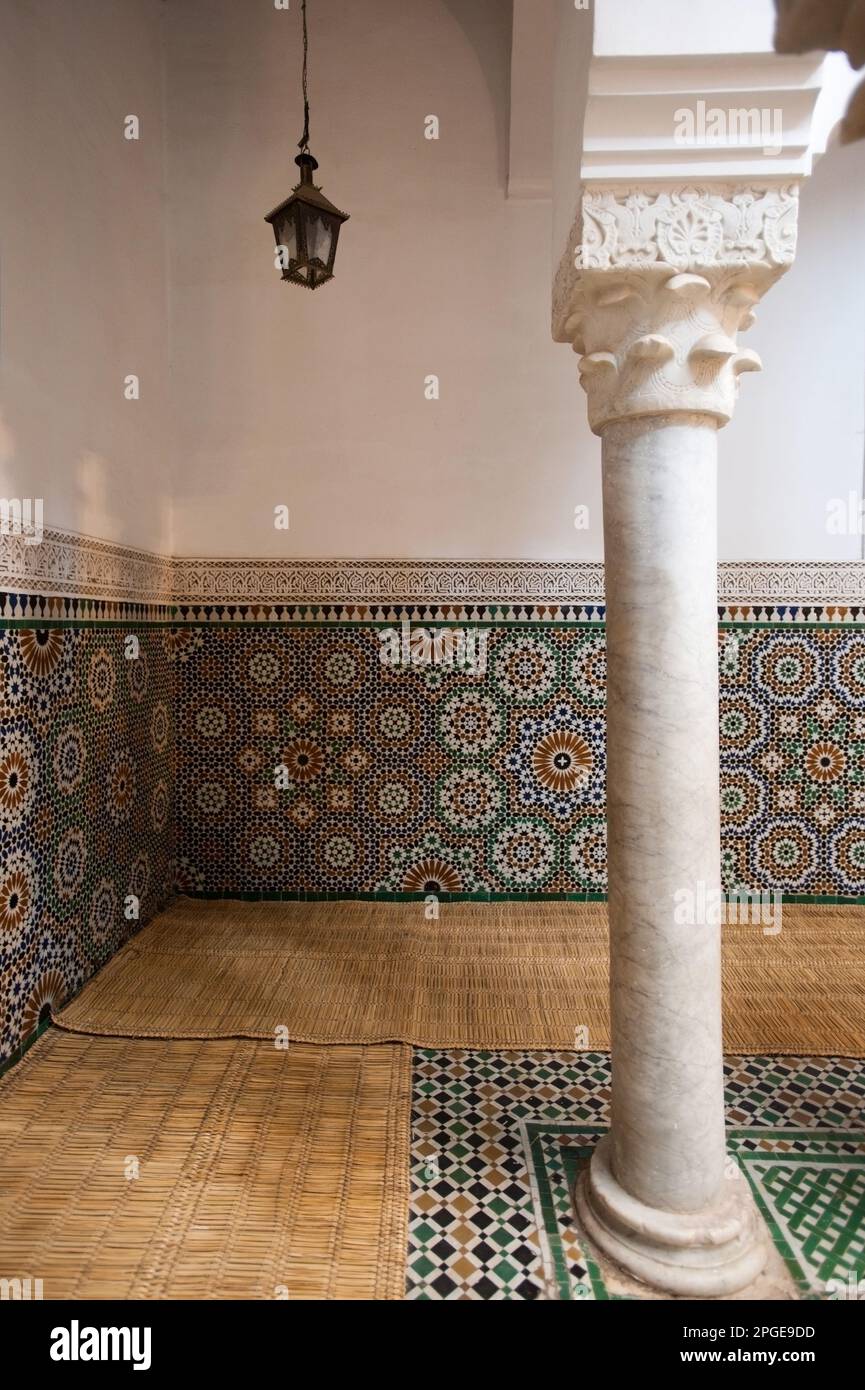 madrasa bou inania, meknès, marocco, magreb, africa Stock Photo - Alamy