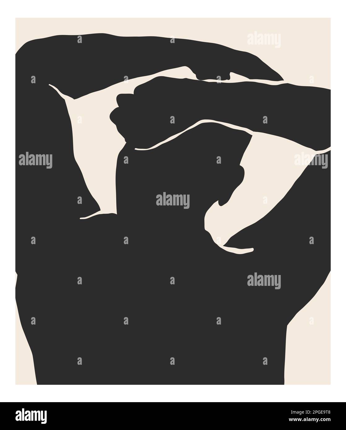 Hand drawn vector abstract graphic line simple,contemporary collection ...