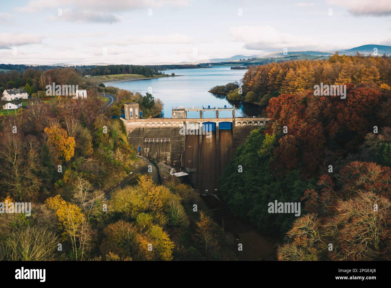 Poulaphouca hydro station hi-res stock photography and images - Alamy