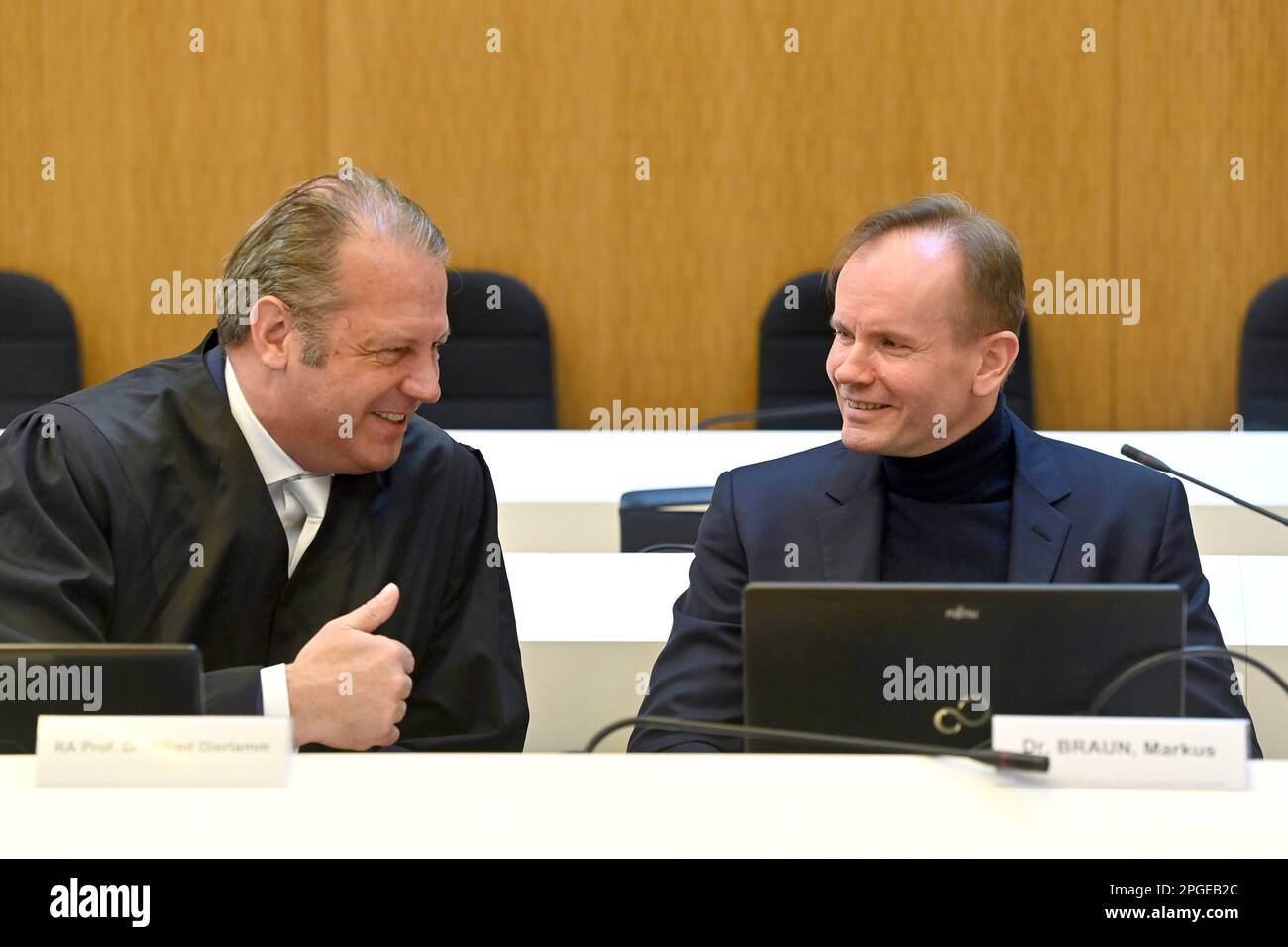 dr Markus BRAUN (defendant and former management chairman of wirecard ...