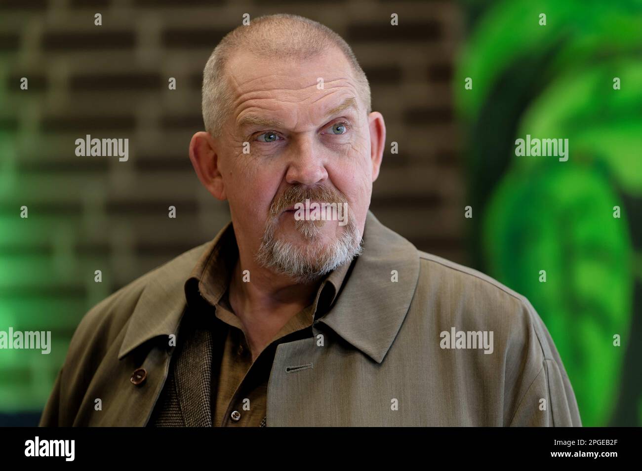 Cologne, Germany. 22nd Mar, 2023. Actor Dietmar Bär stands on the set ...