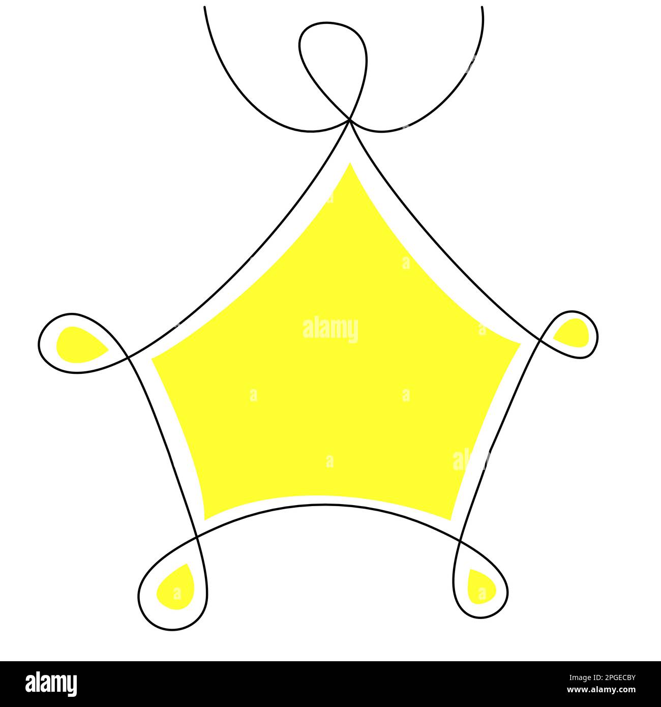 Star single line hi-res stock photography and images - Alamy