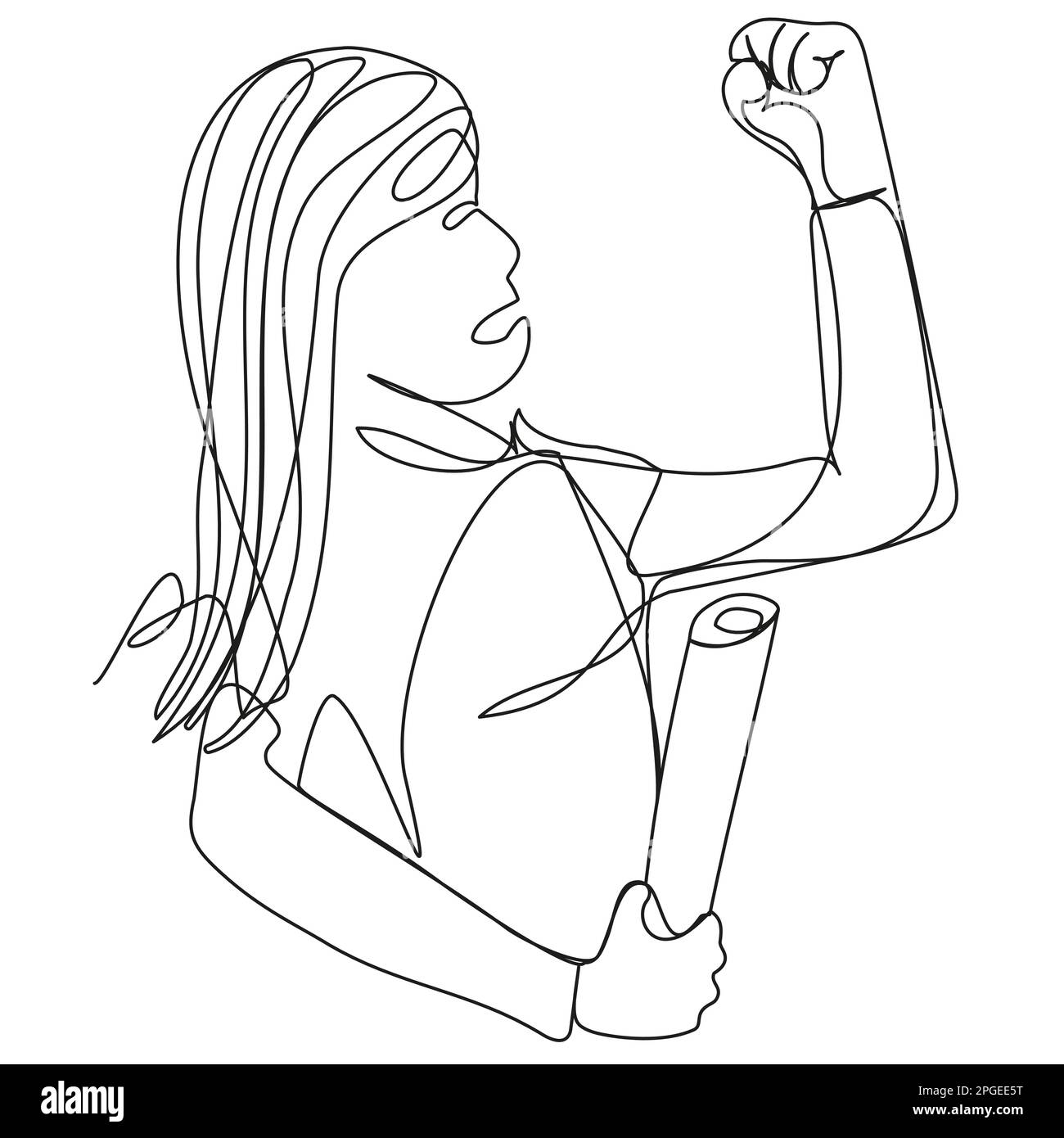 Womens rights protest Stock Vector Images - Alamy