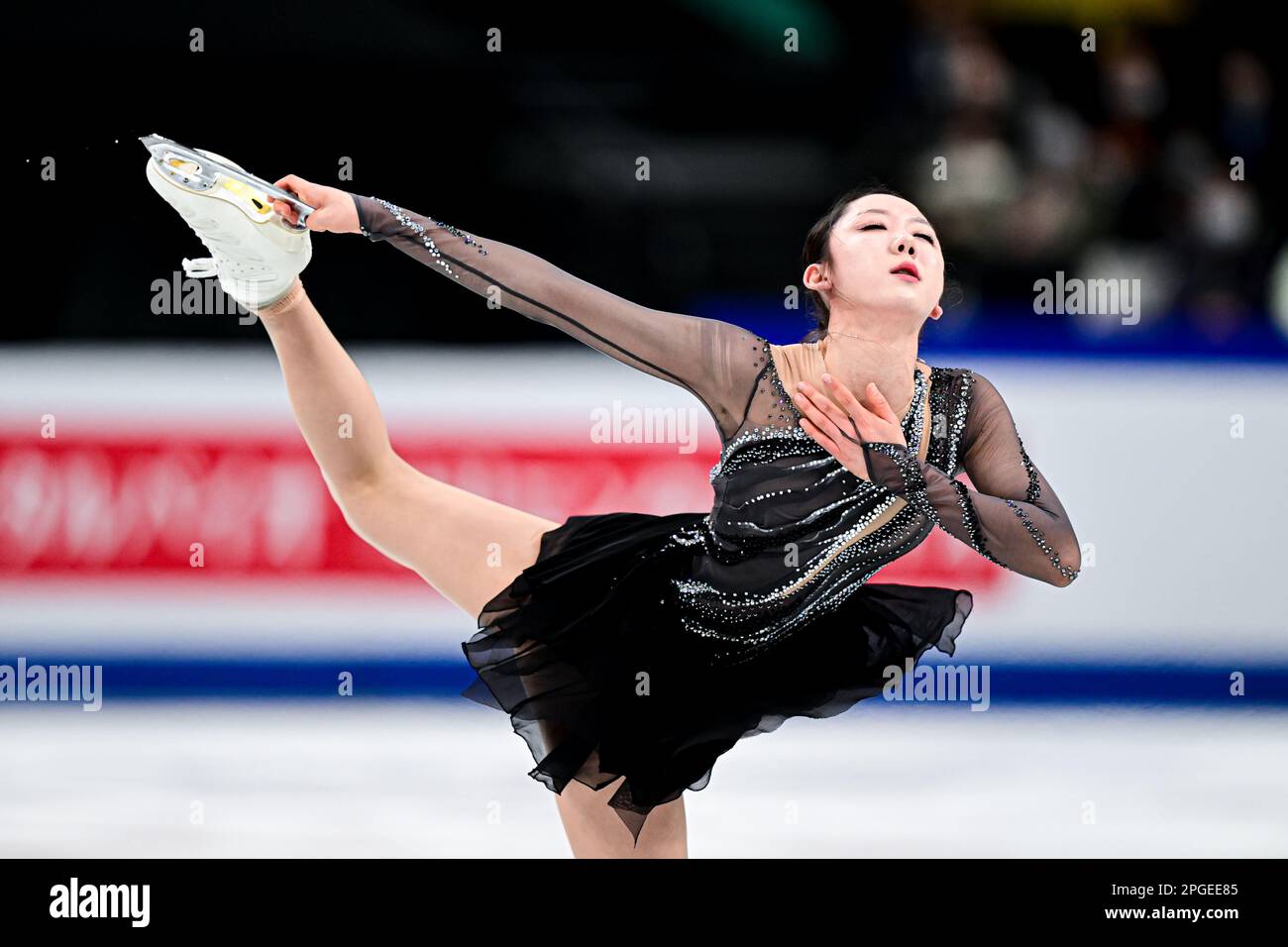 Yelim KIM (KOR), during Women Short Program, at the ISU World Figure ...