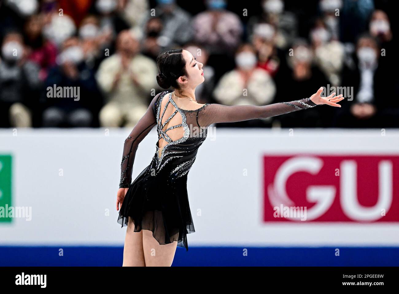 Yelim KIM (KOR), during Women Short Program, at the ISU World Figure ...