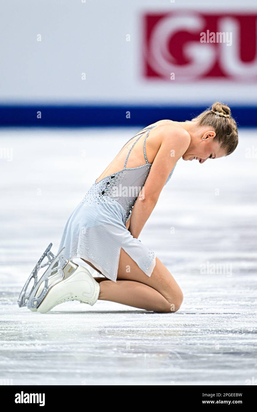 Dasa GRM (SLO), during Women Short Program, at the ISU World Figure ... Dasa GRM (SLO), during Women Short Program, at the ISU World Figure ...