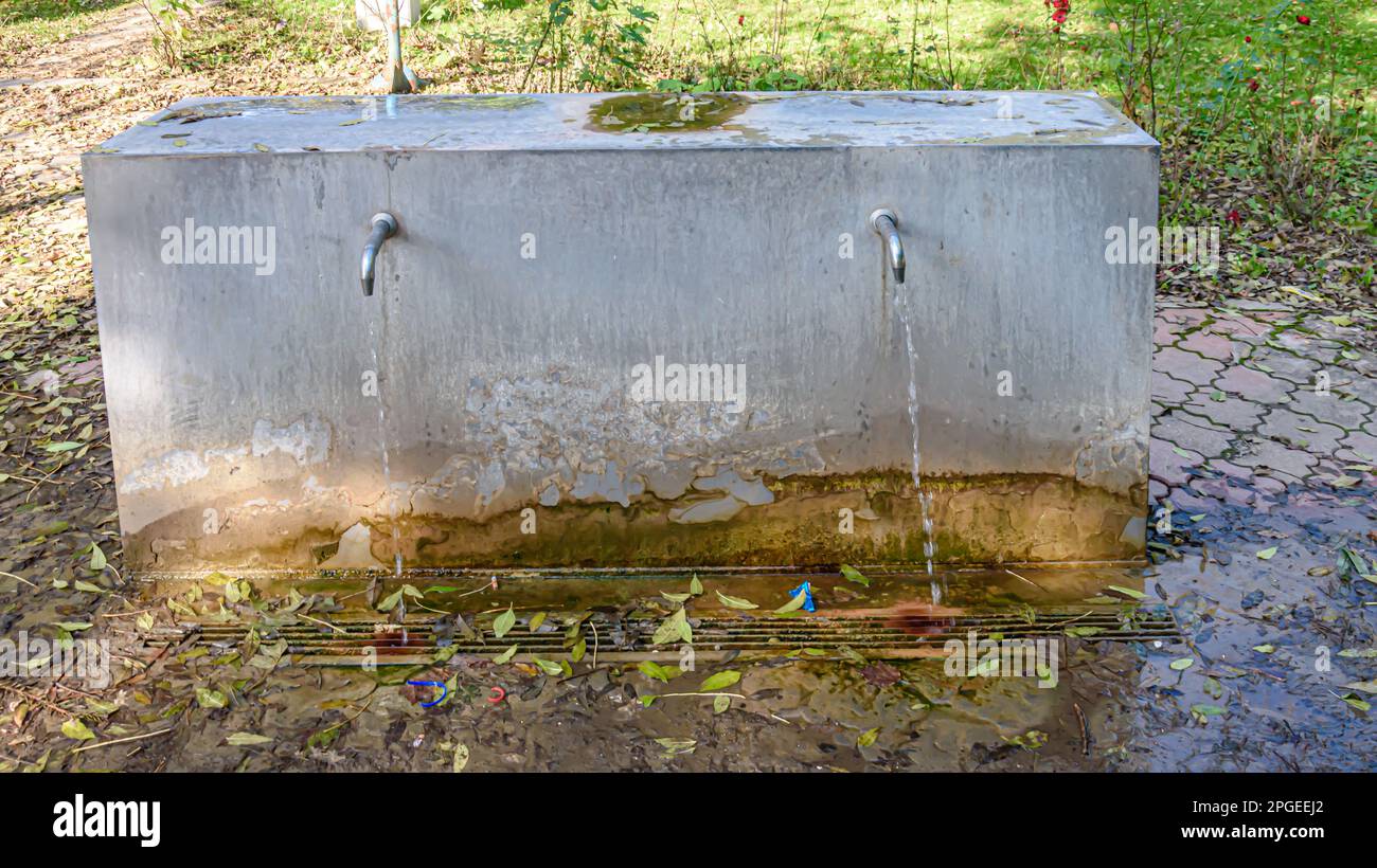 Source of carbonated water Kiseljak Stock Photo - Alamy